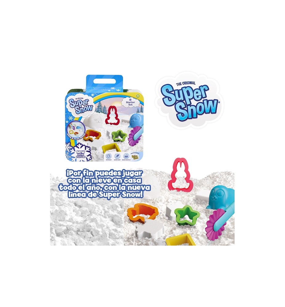 SUPER SAND SNOW FUN STARTER SET